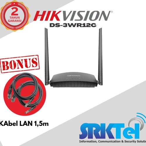 Promo Hikvision DS-3WR3N 300Mbps Wireless Router 4 Port Lan - Jakarta ...