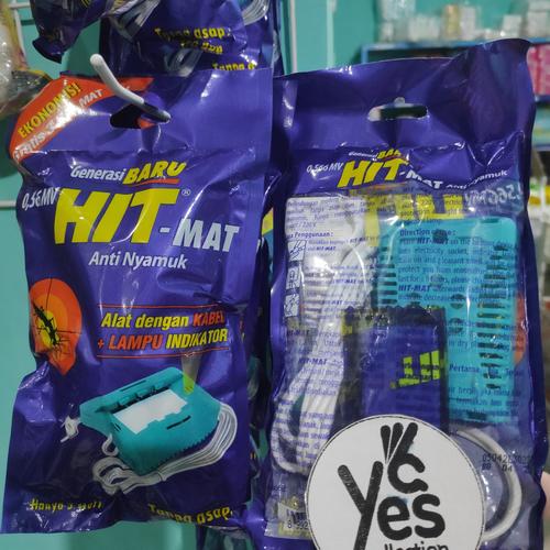 Jual HIT MAT Ekonomis Alat Kabel + Lampu Indikator Obat nyamuk Pipih 5 ...