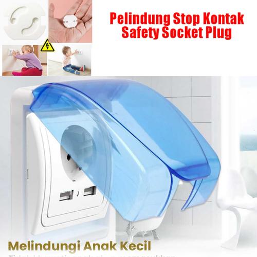 Jual Pelindung Stop Kontak Cover Pengaman Tutup Colokan Listrik Untuk ...