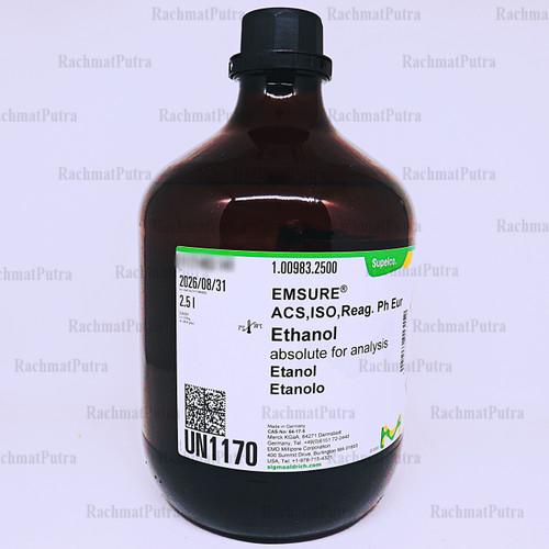 Jual Ethanol / Ethyl Alcohol AR / PA Grade Laboratorium Merck / Smartlab - MERCK 2,5L - Kota ...