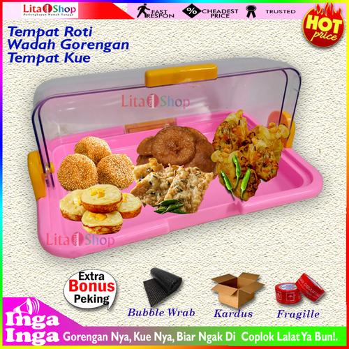 Jual Tempat Roti / Tempat Kue \ Wadah Gorengan Plastik Classic - Kota ...