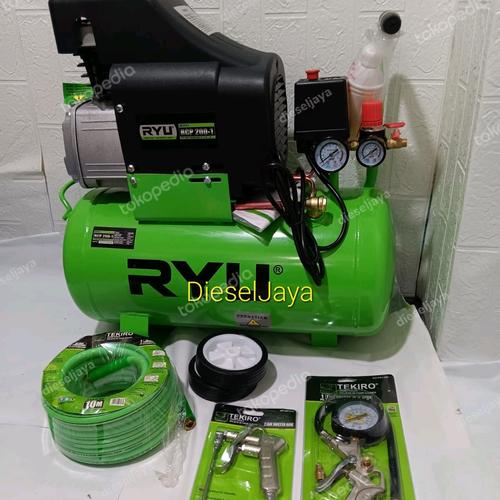 Jual Paket Komplit Kompresor Angin RYU TEKIRO 2Hp RCP200-1 - Plus SprayGun - Kab. Bekasi ...