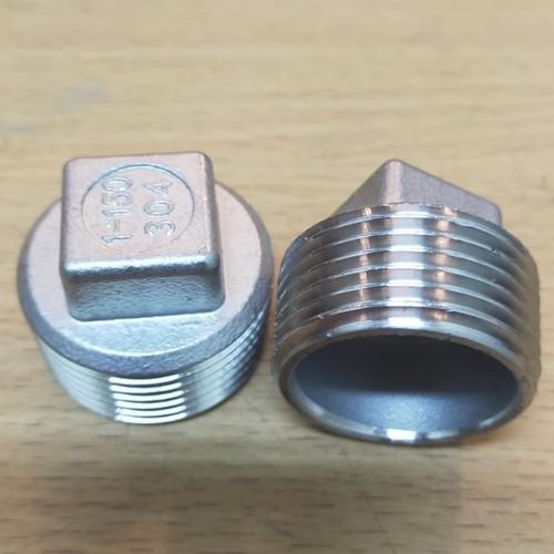Jual Plug 1/2" Inch Stainless SS304 Dop Drat Luar 1/2" Inch HQ ...