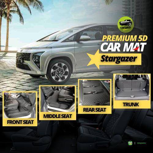 Jual Karpet Mobil Hyundai Stargazer 5D Premium Car Mat Carpet 7D ...
