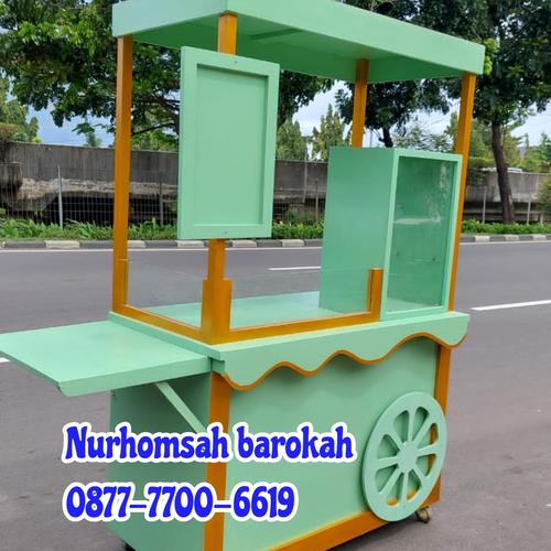 Jual portable stand booth jualan, gerobak jualan , gerobak makanan ...