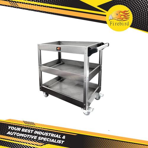 Jual FIREBIRD TOOL TRAY TROLLEY 3 SUSUN STAINLESS STEEL TROLI MAKANAN ...
