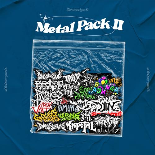 Jual STICKER PACK INDONESIAN METAL BAND PART 2 EDITION - PACK F - Kab ...