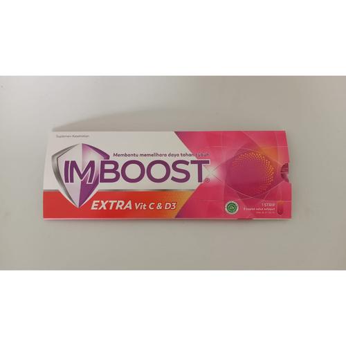 Jual Suplemen daya tahan tubuh Imboost Extra Vit C & D3 - Kab. Sleman ...
