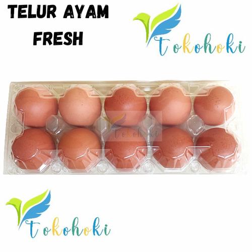 Jual TELUR AYAM FRESH - ISI 10 BUTIR - Kota Bekasi - TokoHokkii | Tokopedia