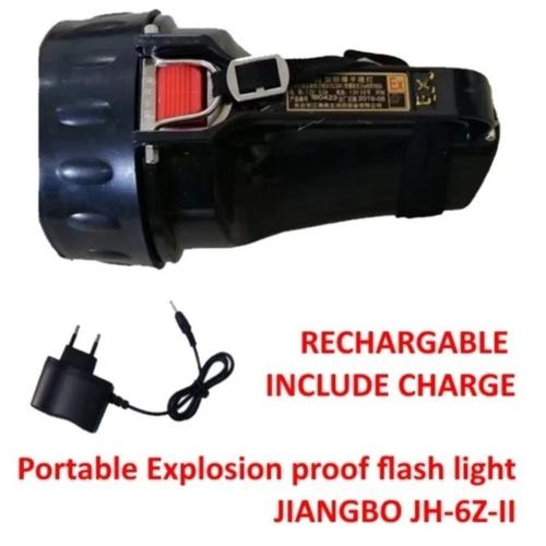 Jual senter rechargeable explosion proof flashlight torch IP66 ...