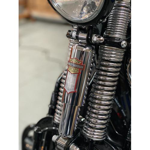 Jual HD Patented Curved Metal Emblem Decal FXSTS Springer Shock#66030 ...