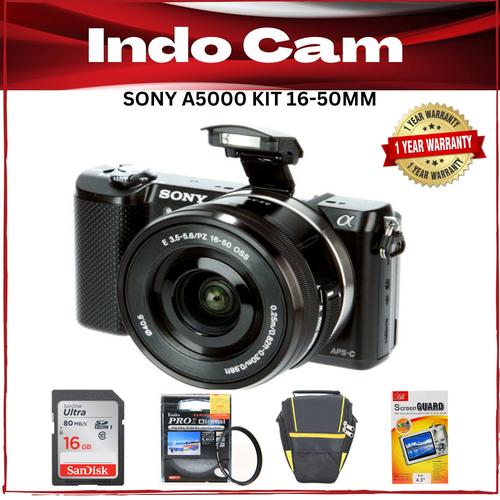 Jual SONY A5000 KIT 16-50MM/SONY A5000 BODYONLY - KIT 16-50MM, PAKET ...
