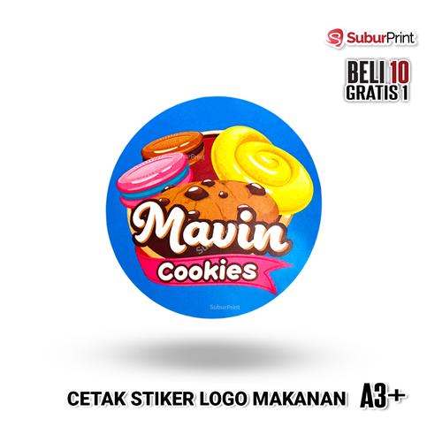 Jual Print Cetak Stiker Label Logo Makanan Lebel Kemasan Setiker Produk ...