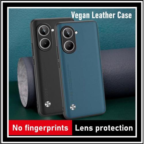 Jual REALME 10 PRO / 10 PRO PLUS 5G 4G CASE VEGAN PLAIN LEATHER CODE ...