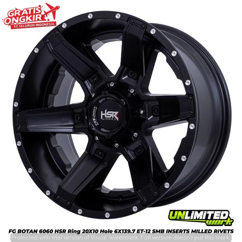Jual velg forged mobil hilux dc colorado blazer land cruiser ring 20 ...