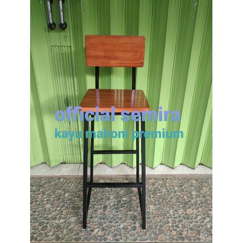 Jual BANGKU CAFE/BANGKU MURAH/KURSI CAFE INDUSTRIAL/30X30X70/BANGKU ...