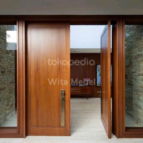 Jual Pintu jati minimalis modern 01 - Kota Bekasi - Wita Mebel | Tokopedia