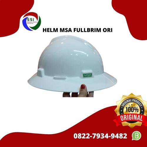 Jual Helm Safety MSA ORI / Safety Helmet / MSA V-Gard Full Brim ...