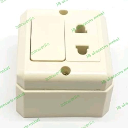 Jual SAKLAR + STOP KONTAK TEMPEL / SAKLAR TERMINAL OB OUTBOW - Kota ...