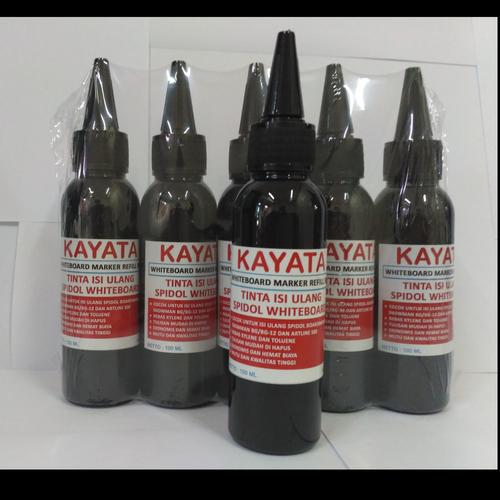 Jual Tinta Spidol Whiteboard Kayata 100 ml -Tinta Refill Isi ulang ...