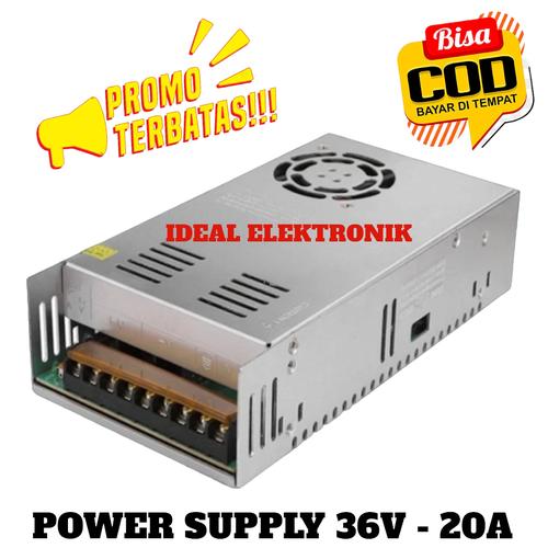 Jual Power Supply 36v 20a switching PSU 36 volt 20a - Jakarta Pusat ...