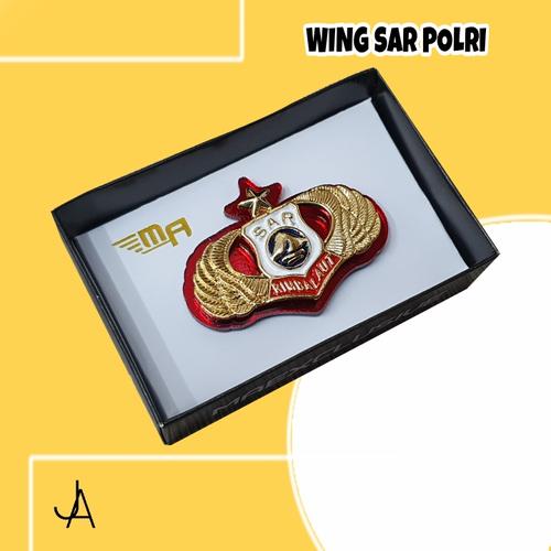 Jual WING SAR POLRI BREVET BRIVET PIN BROS AKSESORIS EXCLUSIVE PREMIUM ...