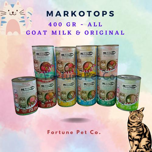 Jual MARKOTOPS Kaleng 400 gram - Makanan Kucing Basah Cat Wet Food ...