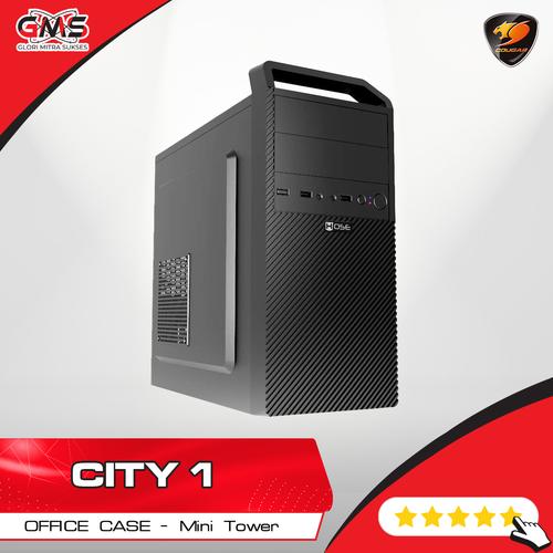 Jual Casing PC Komputer Office Hose City 1 Mini Tower Include Psu 380w ...