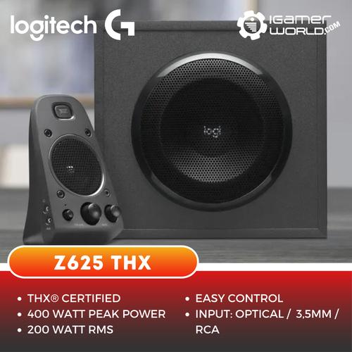 Jual Logitech Z625 THX® Certified 2.1 Subwoofer Gaming Speaker System ...