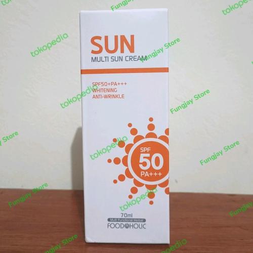 Jual FOODAHOLIC Multi sun cream SPF50+PA+++ Size 70ML - Jakarta Barat ...