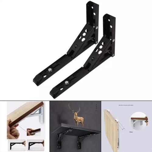 Jual Siku Engsel Lipat Rak Gantung Dinding Bracket Dudukan Sikutan Meja ...