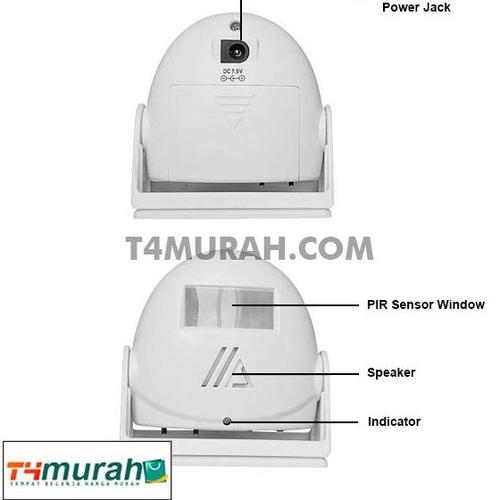 Jual Bel Pintu Otomatis sensor gerak Bunyi saat orang masuk - Jakarta ...