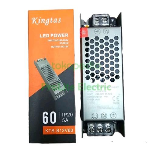 Jual Power supply Kingtas 5A 60W 12V Travo 5Ampere Adaptor - Jakarta ...