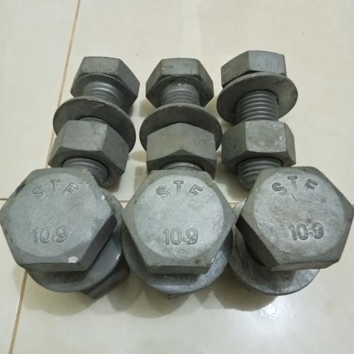 Jual Baut Baja 10.9 HDG m24 x 100 hotdip galvanis m24x100 mm fulldrat - Jakarta Pusat - Cipta ...