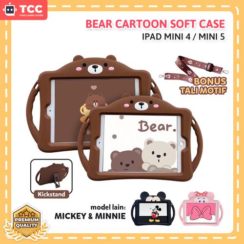Jual Case Anak iPad Mini 4 5 7.9" Soft Casing Kartun Beruang Standing ...