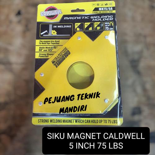 Jual SIKU MAGNET LAS CALDWELL 5 INCH 75LBS / SIKU MAGNET CALDWELL 5" 75 ...