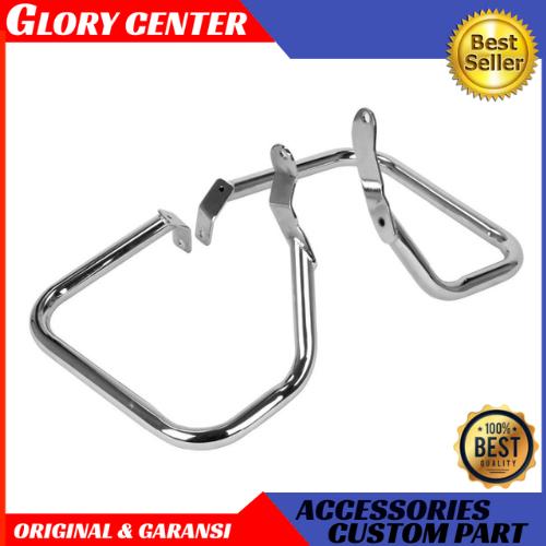 Jual Guard saddlebag harley softail 2000 up chrome Aksesoris Sparepart ...