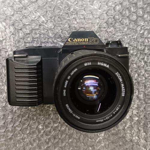 Jual kamera Canon eos T50 Sigma 35-70mm f2.8-4 camera analog film 35mm ...