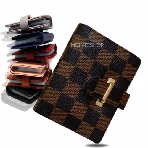 Jual dompet kartu model kait gawang gold untuk uang ATM KTP SIM - navy ...