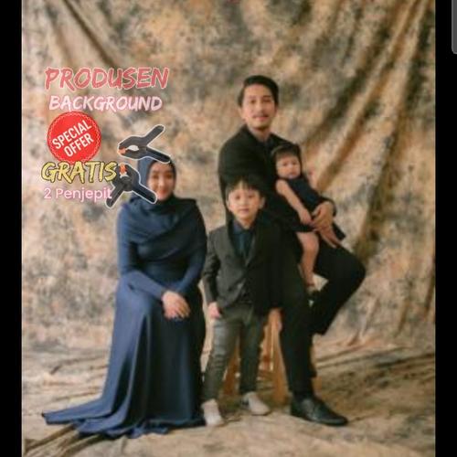 Jual PREMIUM Background foto Studio Abstrak Coklat Hitam Backdrop Kode ...