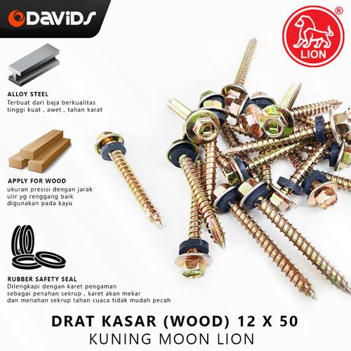 Jual Baut Roofing Sekrup Baja Ringan Kayu Skrup 12X50 5cm - Kota Malang ...