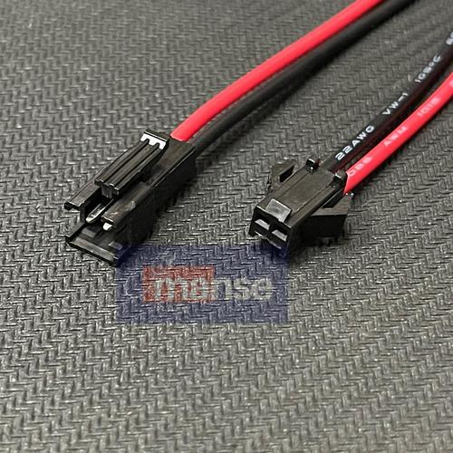 Jual Kabel Socket DC Connector SM 2 Pin / Konektor SM 2p sambungan JST / EL - Kota Yogyakarta ...