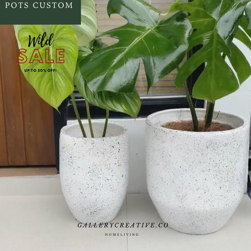 Jual pot terazo besar - pot terakota - pot tanah liat PREMIUM - 30 cm ...