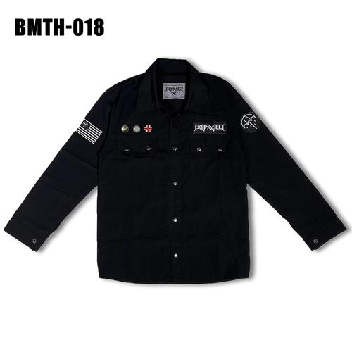 Jual TRUCKER JACKET PATCH / FIELD JACKET PATCH / SEMI PARKA PATCH HITAM ...