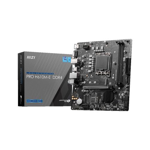 Promo MSI PRO H610M - E DDR4 Motherboard M-ATX Cicil 0% 3x - Jakarta Selatan - STAR17 COM ...