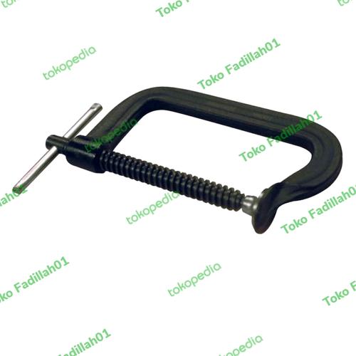 Jual krisbow klem C penjepit 10 cm penjepit kayu klem besi penjepit 4 ...