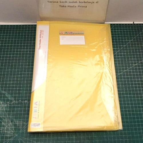 Jual CLEAR HOLDER FOLIO F4 ISI : 20 / 40 / 60 Pocket / Map Clear Holder ...