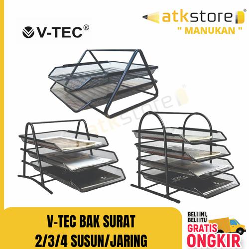 Jual V-Tec Document Tray / Bak Surat 4 Susun - 2 susun - Kota Surabaya ...