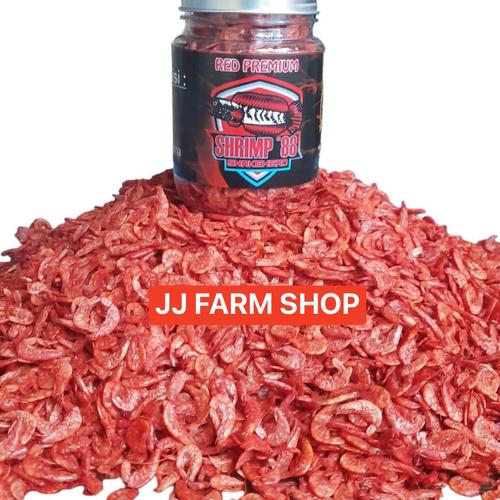 Jual Udang kering carophyll red merah super pakan ikan predator channa ...