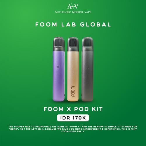 Promo Foom X Pod Kit By Foom Lab Global - Kota Bekasi - AMVAPE STORE ...